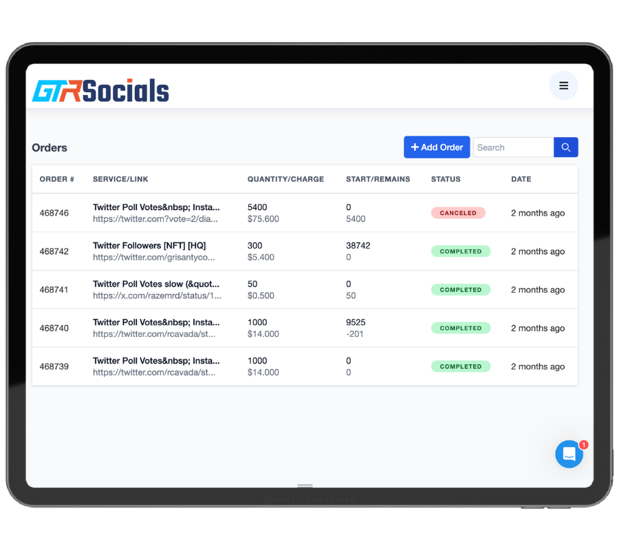 Twitter, Facebook, Instagram and Social Media Services From $0.08